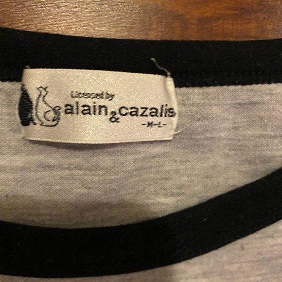 Alain & Cazalis | Shirts | Rare Alain Cazalis Lion Heart Paris Ringer ...
